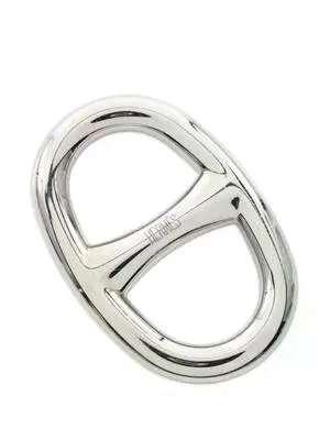 Hermès Chaîne D'ancre Scarf Ring - Silver