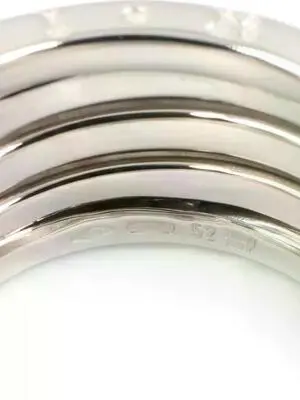 BVLGARI B.zero1 Five-band Ring In 18k White Gold