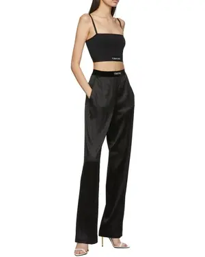 TOM FORD Logo Waistband Bra