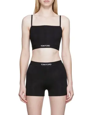 TOM FORD Logo Waistband Bra