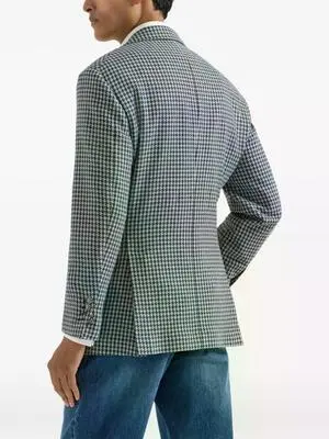 Brunello Cucinelli Houndstooth-pattern Blazer