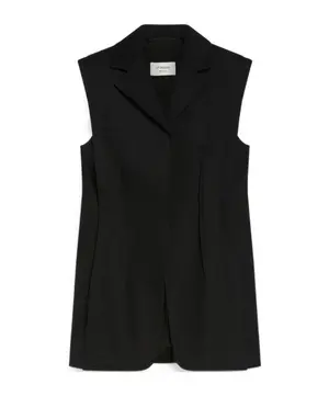Sportmax Oca Sleeveless Gilet - Black
