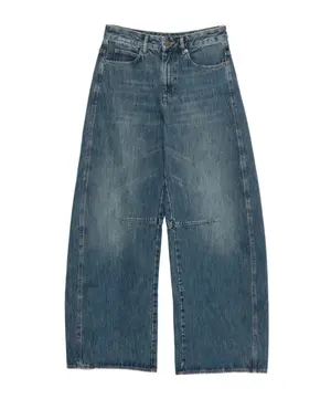 Soeur Wide Leg Jeans - Blue