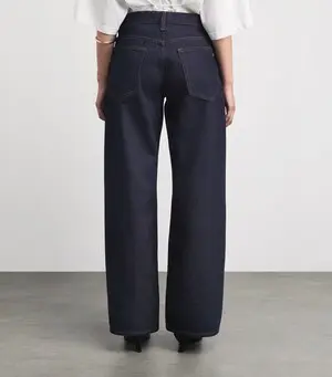 Rag & Bone Saige Low-rise Straight Leg Jeans - Blue