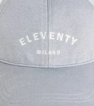Eleventy Cotton Baseball Cap - Blue