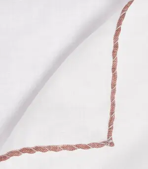 Eleventy Cotton-wool Pocket Square