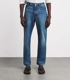 FRAME The Straight Jeans - Blue