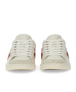 Bally Tyger Round Toe Lace-up Sneakers - White