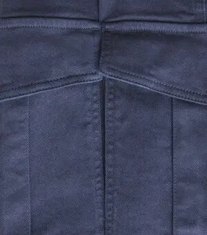 Eleventy Stretch-cotton Cargo Trousers - Blue