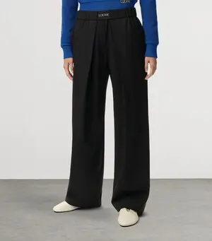 Loewe Wool-blend Tailored Trousers