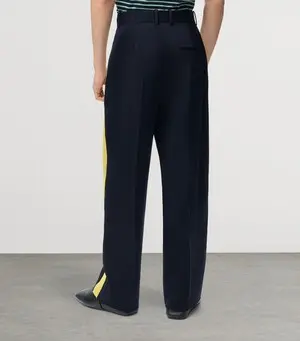 Loewe Wool-blend Stripe Trousers