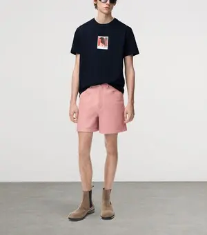 Loewe Cotton-blend Printed T-shirt
