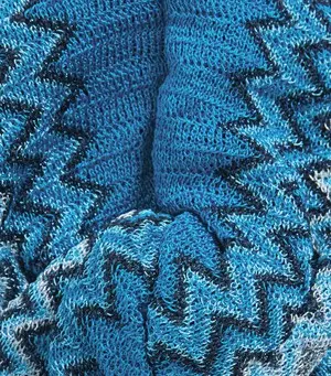 Missoni Knot-front Zigzag Headband