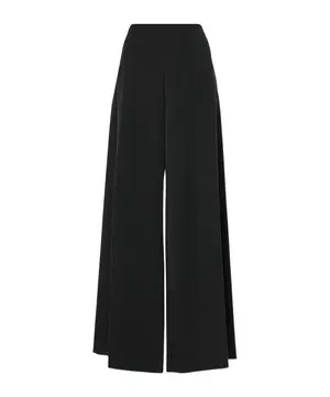 THE ROW Dela Wool Wide-leg Pants - Black