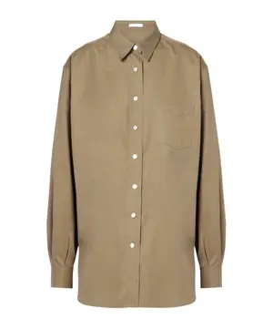 THE ROW The Row Sveva Silk Shirt