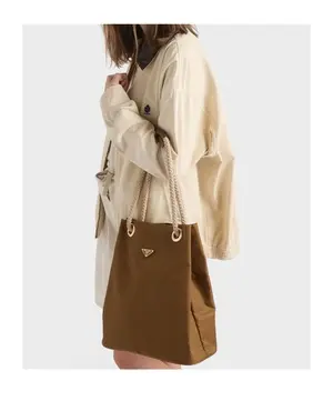 Prada Re-nylon Bucket Bag - Brandy