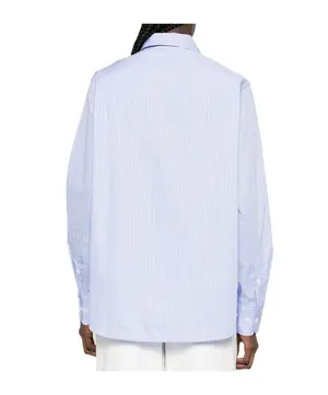 ANINE BING Striped Button-up Shirt