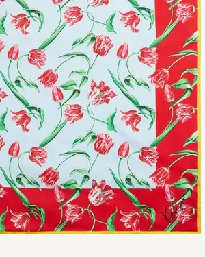 Kenzo Tulip' Square In Silk