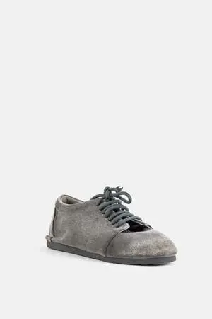 Marsèll Lace-up Casual Denim Flat Shoes