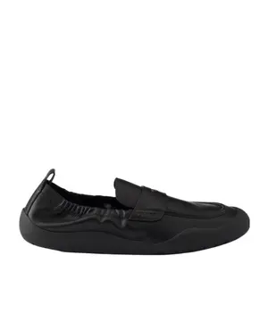 Prada Round-toe Loafers - Black