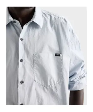 Prada Logo-patch Pocket Shirt