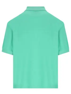 Miu Miu Logo Piqué Polo T-shirt