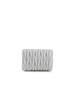 Miu Miu Matelassé Leather Wallet