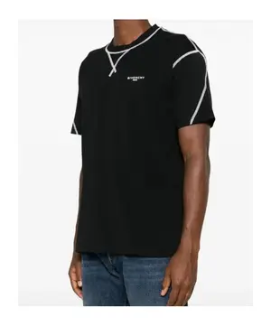 Givenchy Logo Embroidered Crewneck T-shirt