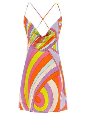 Emilio Pucci Marmo" Print Jersey Dress