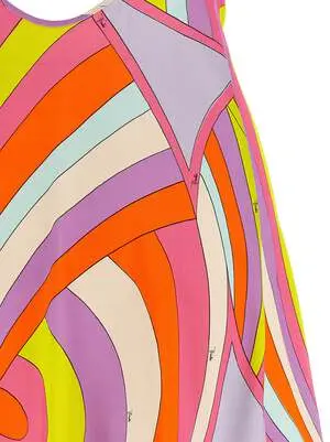 Emilio Pucci Marmo" Print Jersey Dress