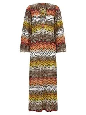 Missoni Greek Motif Cover-up Dress - Multicolor