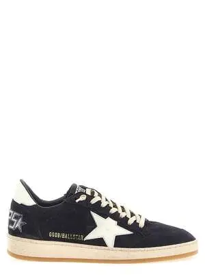 GOLDEN GOOSE Golden Goose Ball Star Suede Sneakers Blue