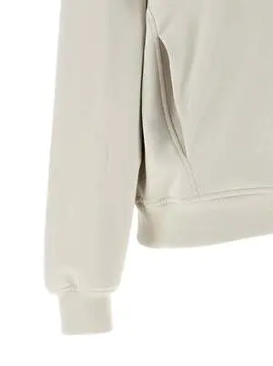 Brunello Cucinelli Fleece Zip-up Hoodie With Leather Puller