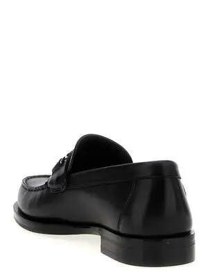 FERRAGAMO Gancini Leather Loafers