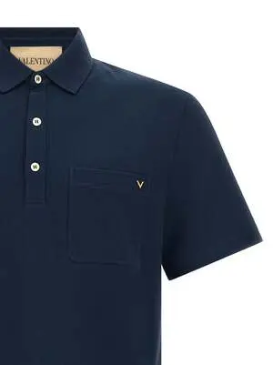 Valentino Garavani Vgold' Polo Shirt
