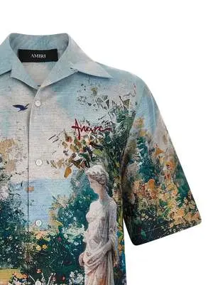 Amiri Chateau Fountain Camp' Shirt