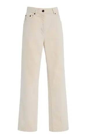 THE ROW The Row Fargo Rigid High-Rise Straight-Leg Jeans
