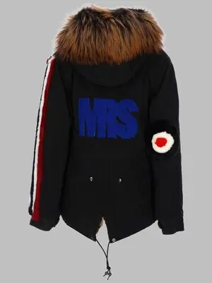 Mr & Mrs Italy Parka With Fur Trim