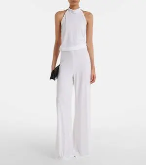 Norma Kamali Jersey Wide-leg Pants