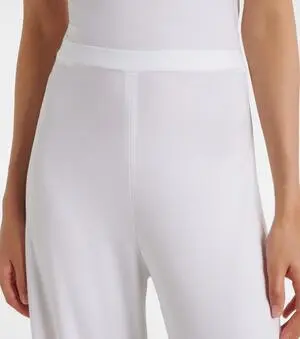 Norma Kamali Jersey Wide-leg Pants