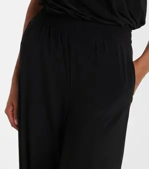 Norma Kamali Puff Jersey Sweatpants - Black