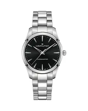 Hamilton Jazzmaster Quartz Watch, 40mm - Black/silver