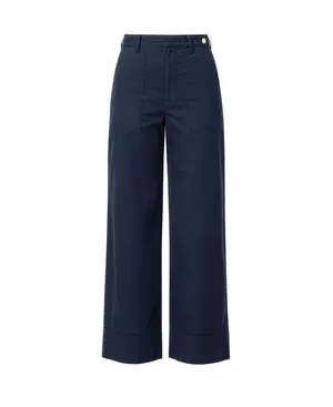 CALLAS MILANO Sailor Wide Leg Pants - Navy