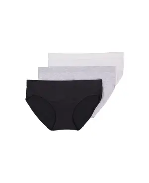 BRABAR Cotton Stretch Bikini Underwear 3 Pack