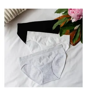 BRABAR Cotton Stretch Bikini Underwear 3 Pack