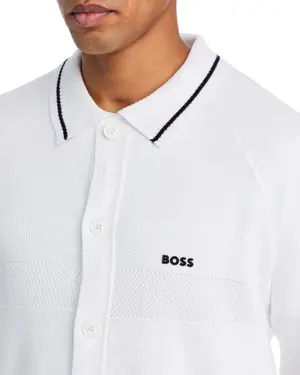 BOSS Tennis Member Logo Sweater Polo