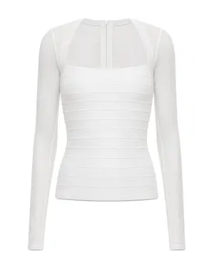 Herve Leger Yasmin Top