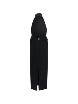 Khaite Roxanne Long Dress - Black
