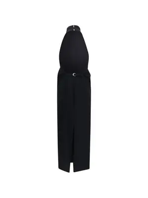 Khaite Roxanne Long Dress - Black