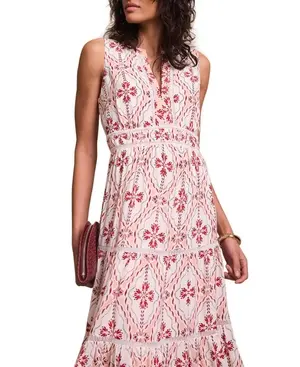 Mint Velvet Geo Print Maxi Dress